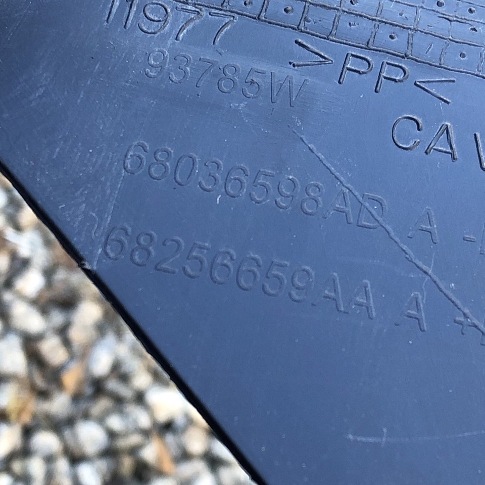 2019 - 2020 RAM 1500 CLASSIC FRONT RIGHT FENDER SPLASH SHIELD OEM ...