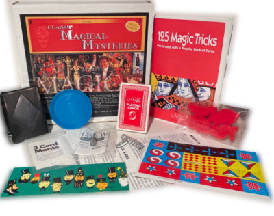ROYAL CLASSIC MAGICAL MYSTERIES BEGINNER MAGIC KIT Kids Set Magician ...