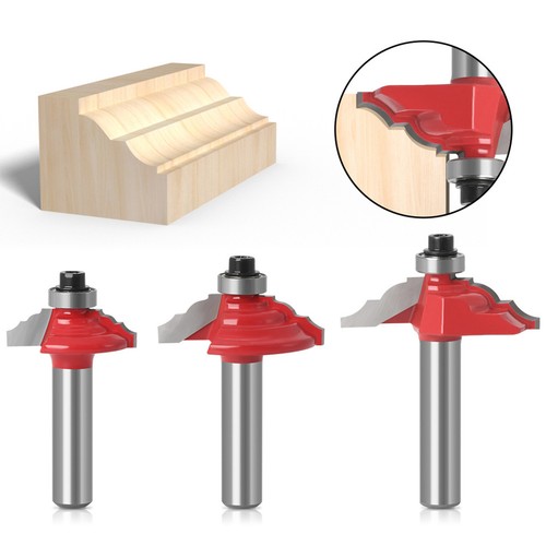 Edging Router Bit Splinter-free Anti-kickback 8mm Round Shank Joint ...