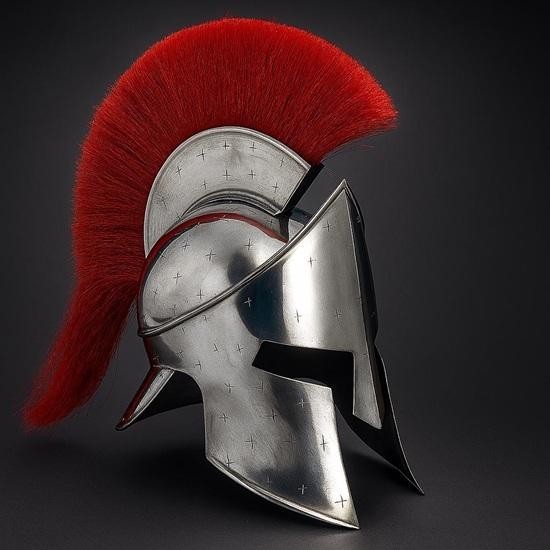 Spartan Helmet Handmade Greek Warrior Armor for Cosplay, LARP ...