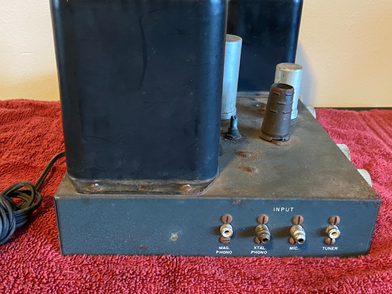 Vintage 1955 Knight S-750 Tube Amplifier 6L6 Mono Integrated Amp for ...