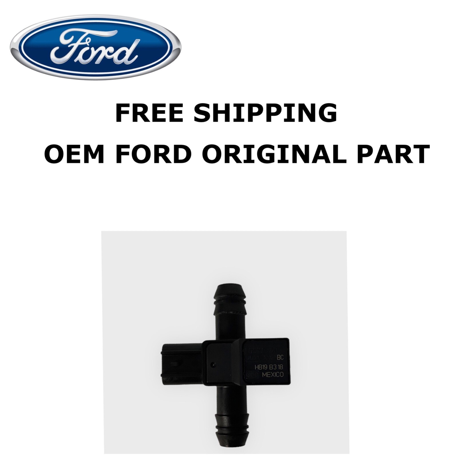 GENUINE OEM FORD Fuel Pressure Sensor 9U5A-9C052-BC | eBay