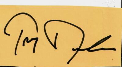 "Susan Slade" Troy Donahue Hand Signed 2.5X5 Page COA | eBay