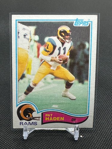 1982 Topps Pat Haden #377 - Los Angeles Rams | eBay