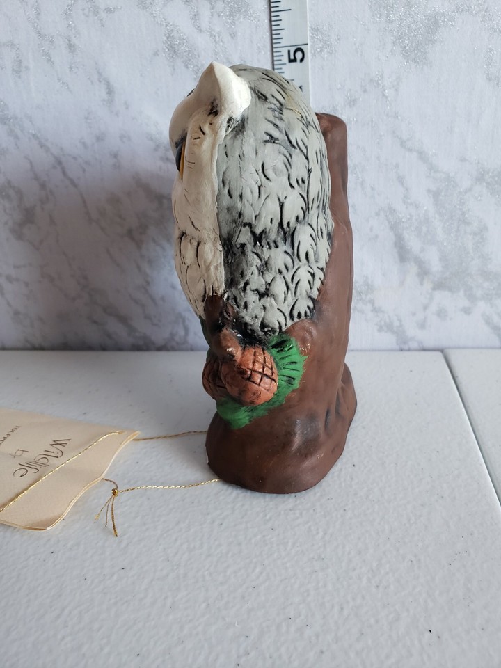 Wildlife By Tolppis Of Pipestone Owl On Tree Statue | eBay