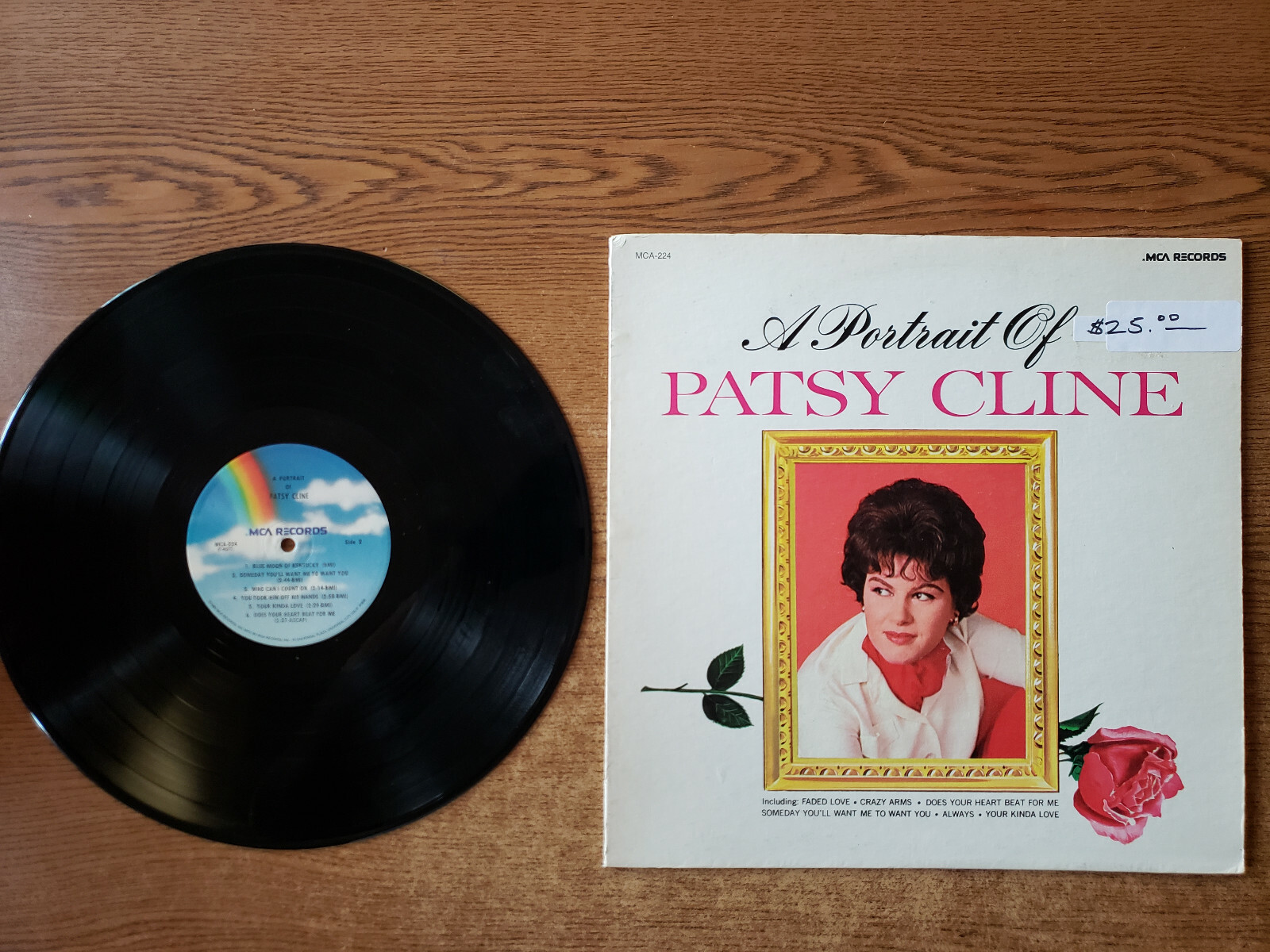 1980 EXCELLENT Patsy Cline ? A Portrait Of Patsy Cline MCA 224 LP33 | eBay