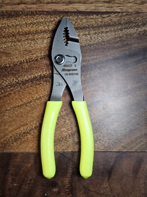*NEW * Snap On 46ACF HI VIZ YELLLOW 6"Combo Slip Joint Pliers FAST FREE ...