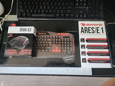 ibuypower E1 keyboard and E2 mouse | eBay