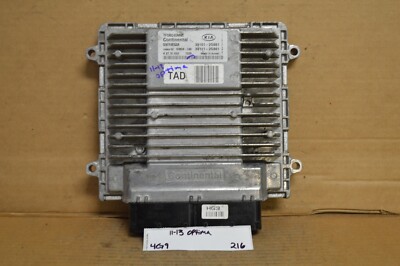 11-13 Kia Optima 2.4 AT Engine Control Unit ECU 391112G861 Module 216 ...