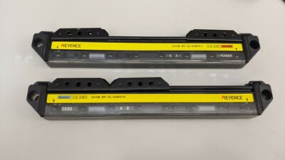 KEYENCE GL-S08FH-T Transmitter & GL-S08FH-R Receiver Safety Light ...