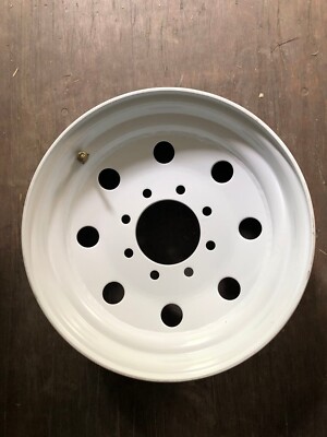 WAG Trailer Wheel 17.5 x 6.75 Hub Piloted 8H-6.50, White | eBay