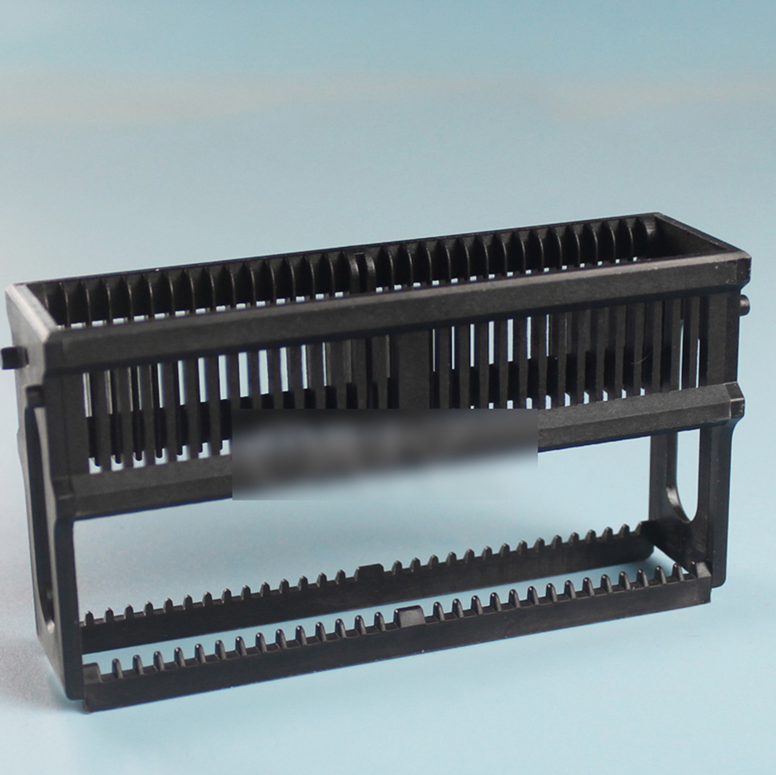 Black PP Staining Rack For 30 Slots Glass Slide Lab Apothecary Chemist ...