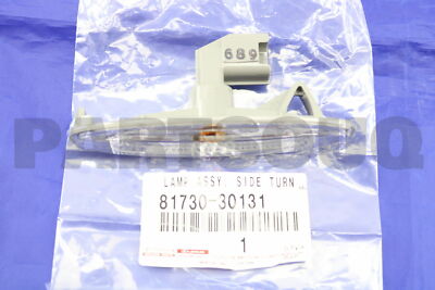 8173030131 Genuine Toyota LAMP ASSY, SIDE TURN SIGNAL, RH/LH 81730 ...