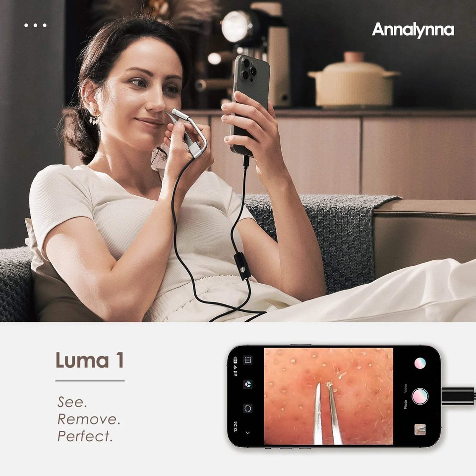 Visual face cleaner with camera, painting removal tool with visual and ...