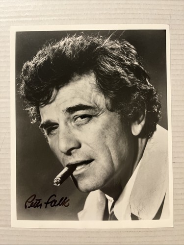 Peter Falk Autographed Photo 8”x10” - Columbo | eBay