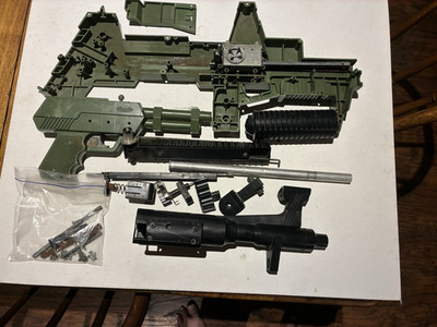 Vintage 1960s Topper Johnny Seven 7 OMA One Man Army Toy Rifle Machine ...