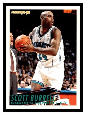 Scott Burrell #21 1994-95 Fleer Charlotte Hornets | eBay