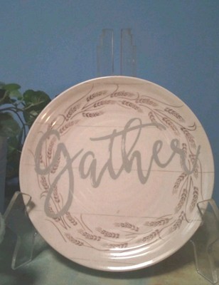 Pier 1 one Imports “Gather” Thanksgiving, Fall, Harvest 8.5 ...