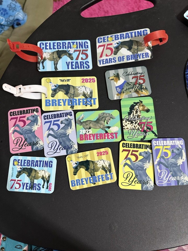 Breyerfest 'Hats off' Old Timer Horse Model Breyer Keychain Backpack ...