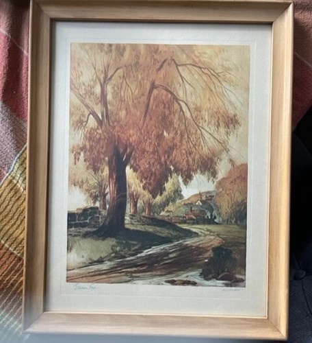 VINTAGE "STATION STOP" AL WETTEL SIGNED PROFESSIONALLY FRAMED PRINT | eBay