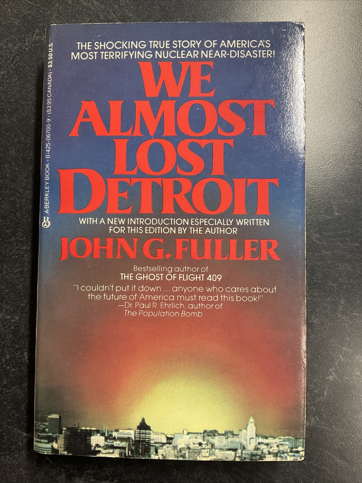 We Almost Lost Detroit John G. Fuller 1984, Berkley Paperback Rare | eBay