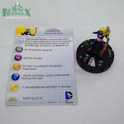 Heroclix Justice League: Trinity War set Stargirl #022 Uncommon figure ...