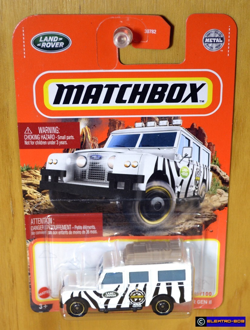 Matchbox '65 Land Rover Gen II [Safari] - New/Sealed/VHTF [E-808 ...
