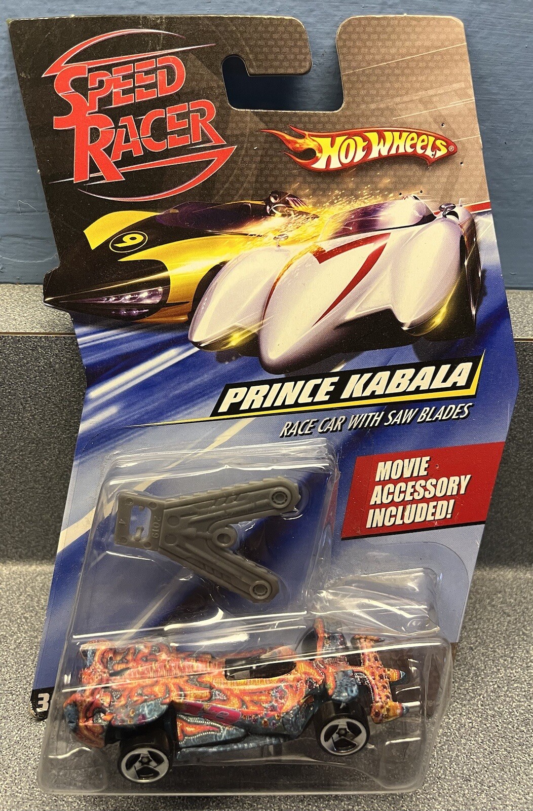 Hot Wheels Speed Racer Prince Kabala with Saw Blades - Movie Accessory ...
