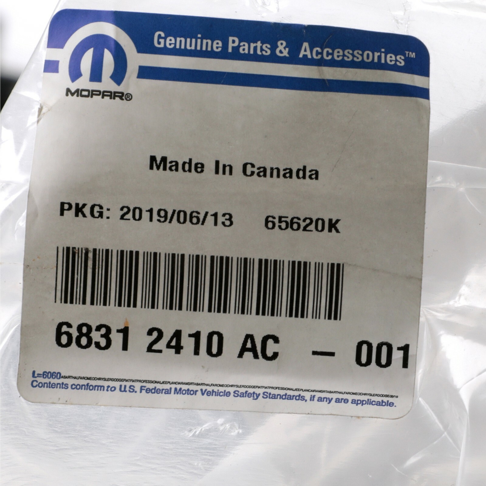 2017-2020 CHRYSLER PACIFICA FRONT BUMPER LOWER GRILLE OEM NEW MOPAR ...