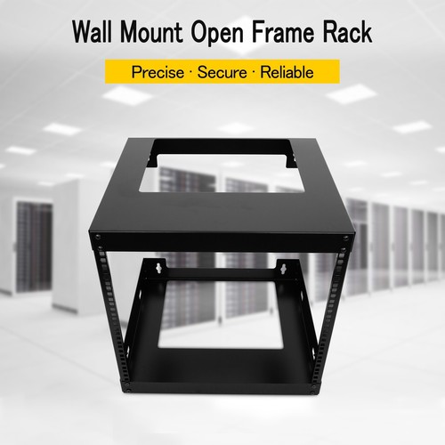 Raising Electronics 9U Wall Mount Open Frame 19 Inch Server Equipment ...