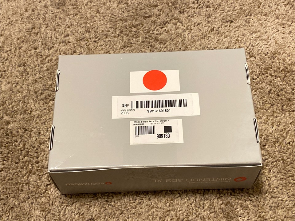 Nintendo 3DS XL RED - GameStop Premium Reconditioned - IN HAND - SHIPS ...