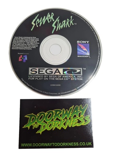 Sewer Shark (Sega CD), NTSC-U - Game Disc Only | eBay