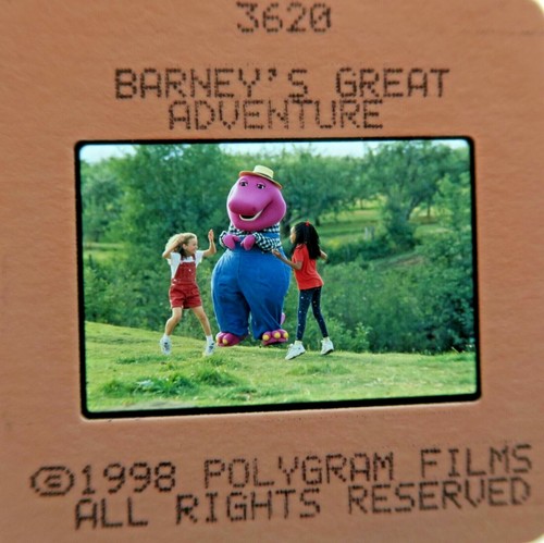 BARNEY'S GREAT ADVENTURE CAST Alan Fawcett Jane Wheeler Kyla Pratt SLIDE 1 | eBay