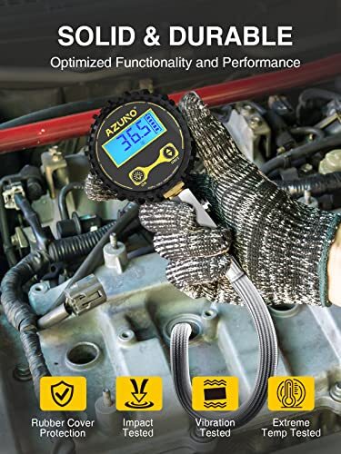 Compression Tester Automotive 200 Psi Digital Compression Tester Small ...