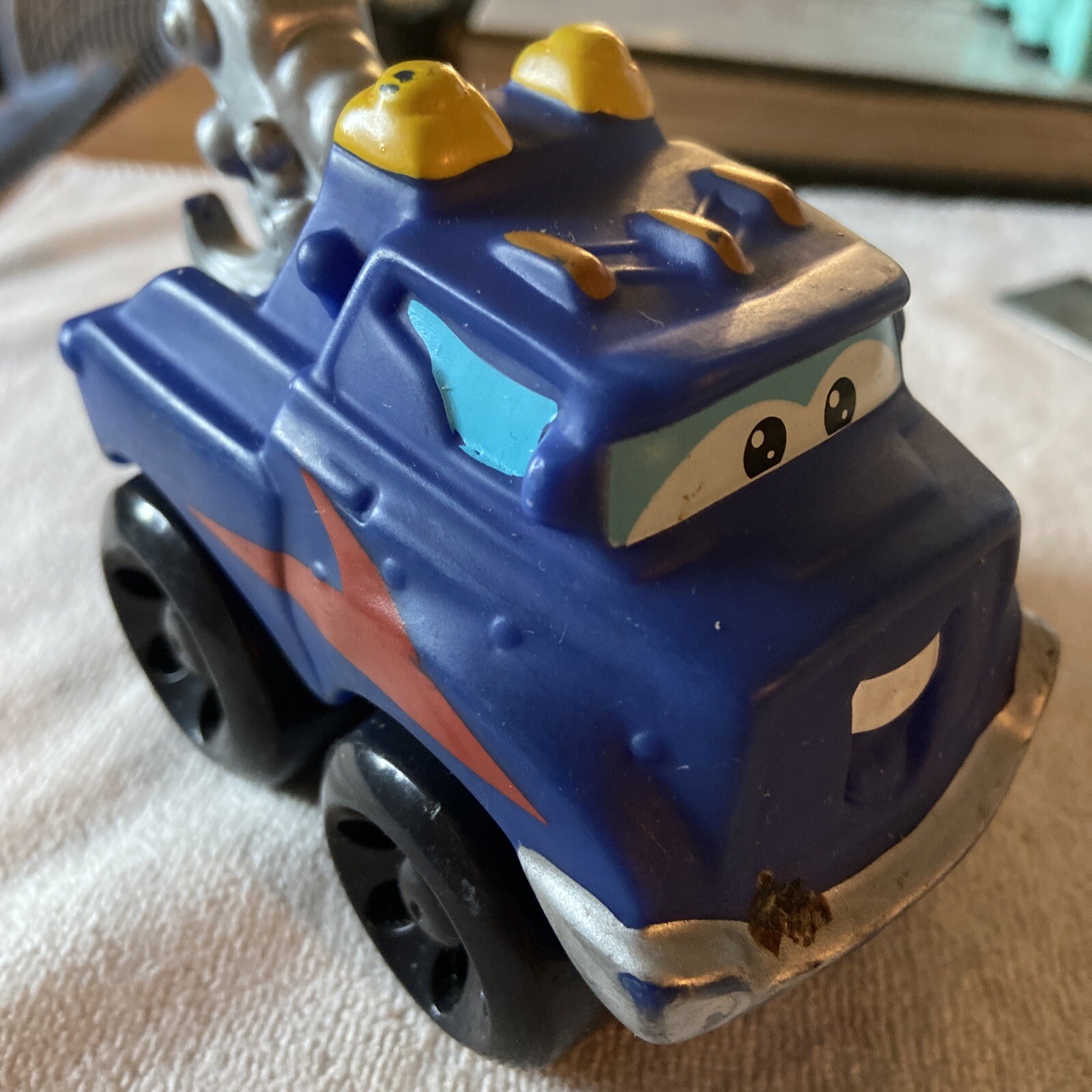 Tonka Truck Chuck And Friends Trucks Hasbro Wrecker 2008 Blue (Handy ...
