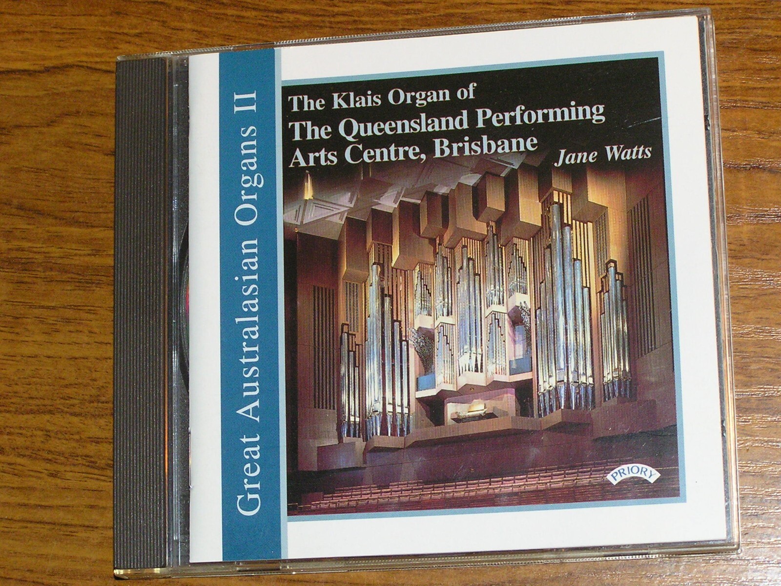 JANE WATTS at the Klais organ of Queensland Arts Centre. Priory CD. | eBay
