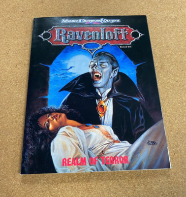 Ravenloft Realm of Terror Dungeons Dragon 2nd Edition (1990) - Manual ...