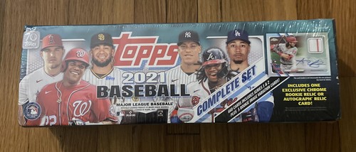 2021 Topps MLB Baseball Trading Card Complete Set Target Exclusive Auto ...
