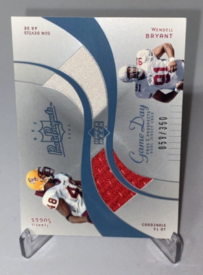 2003 Upper Deck Pros & Prospects Terrell Suggs Wendell Bryant RC Rookie ...