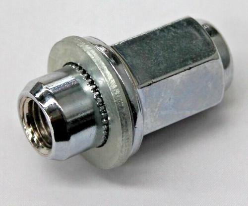 TOYOTA WHEEL NUT CHROME WITH WASHER X 1 ONLY NEW GENUINE 9094201058 EXP ...