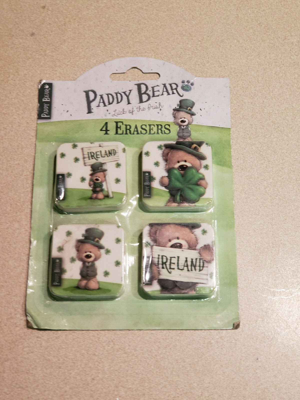 Shamrock Gift Co of Dublin, Ireland Paddy Bear Luck Of The Irish 4 ...