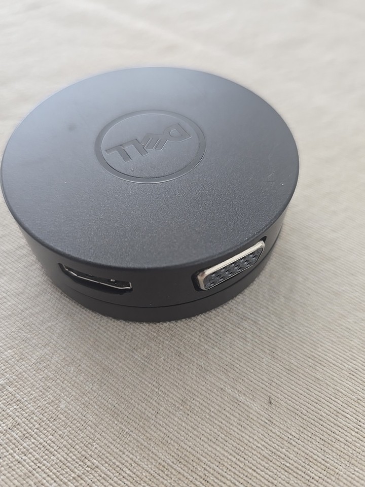 Dell DA300 USB-C HDMI VGA Mobile Adapter Docking Station - Black ...