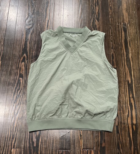 Outdoor Voices Pullover Vest Men’s Large Green Nylon | eBay
