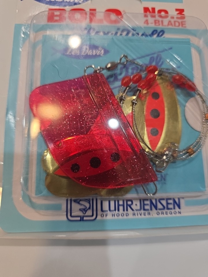 Luhr-Jensen Les Davis Bolo NO 3 Trolling Lure Bass Salmon Trout 4 ...