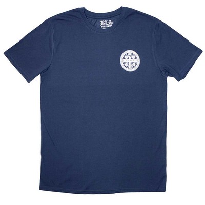 Men's Black Label Society Mini Sdmf Emblem T-shirt Medium Denim Blue | eBay