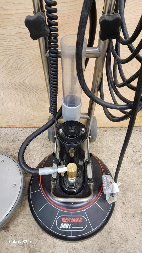 ROTOVAC 360i Rotary Jet Extractor Carpet and Tile Cleaning Machine | eBay
