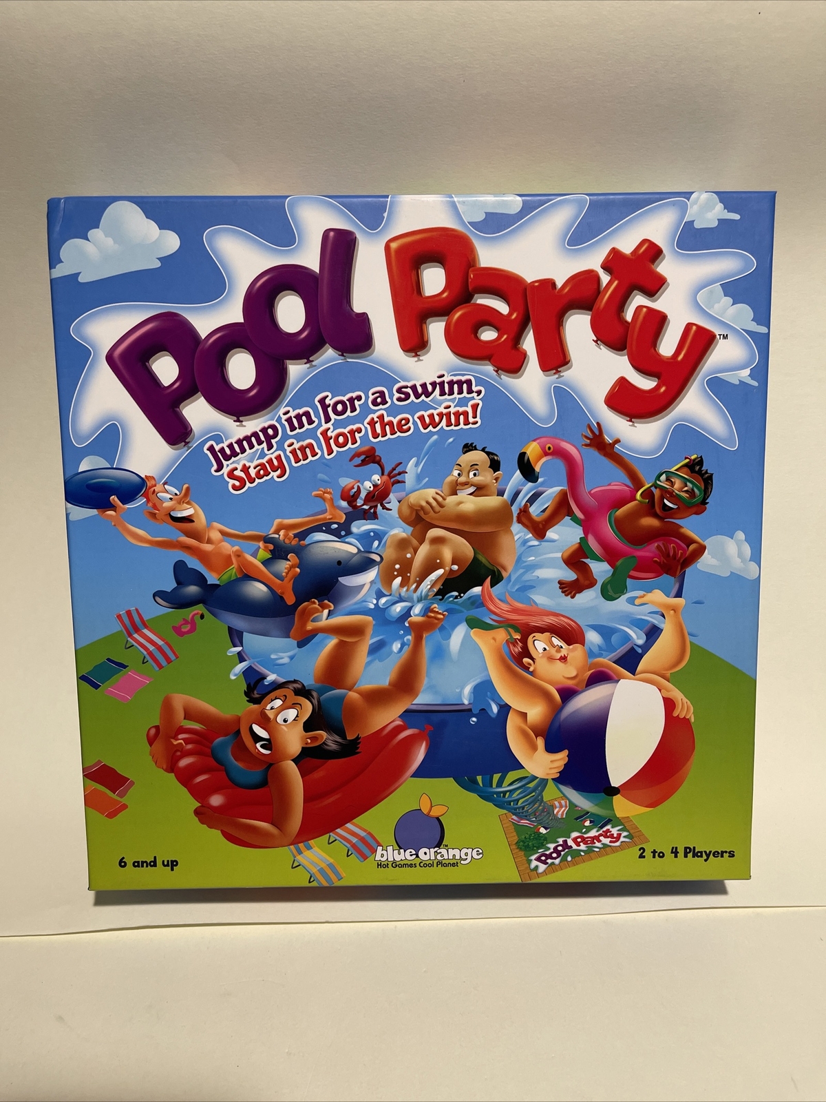 Blue Orange Boardgame Pool Party Box SW | eBay