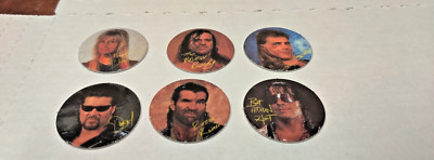 wwf COLISEUM VIDEO POGS MILK CAPS wrestling RAZOR RAMON DIESEL loose ...