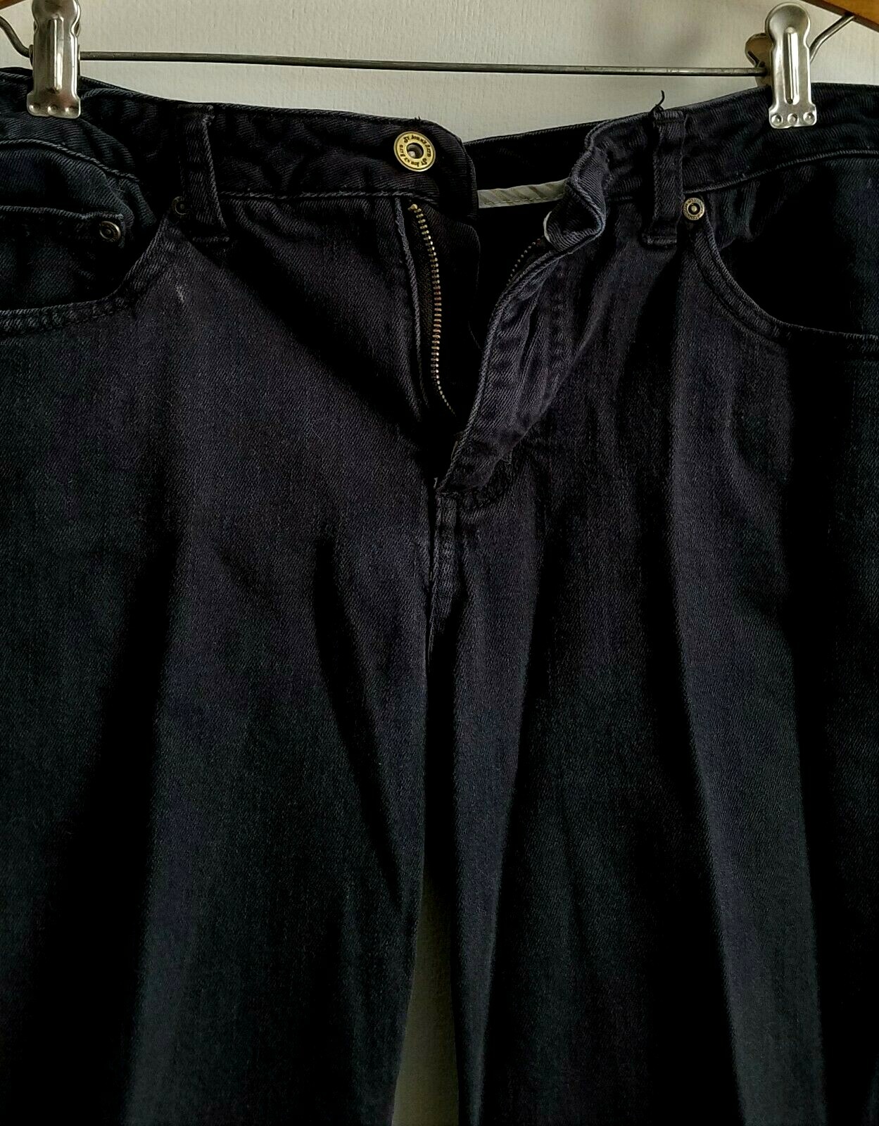 St. Johns Bay Women's Regular Black Stretch Boot Cut Secretly Slender ...