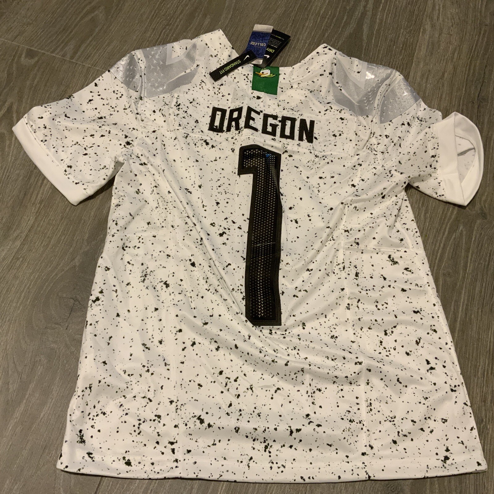 MENS+3XL+XXXL+NIKE+OREGON+DUCKS+EGGSHELL+SPECKLE+LIMITED+FOOTBALL ...